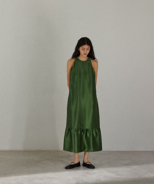 ELCY（エルシー）の「【ELCY】ホルターネックノースリーブAラインワンピースドレス（ワンピース）」 - WEAR