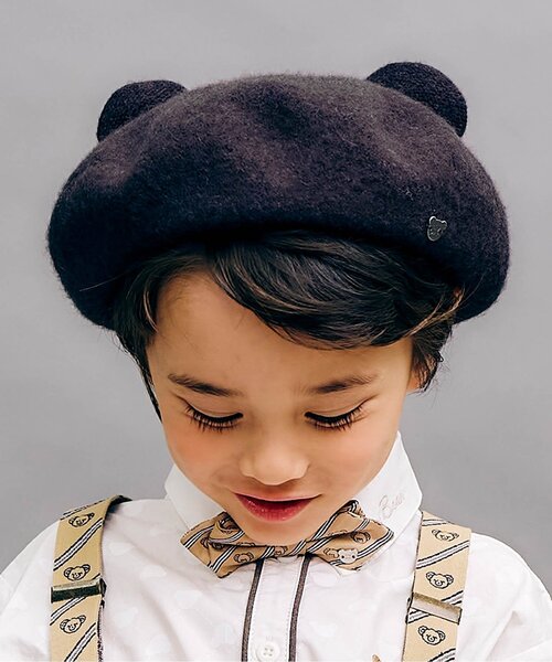 【セール】tinybear 耳付きベレー帽（ハンチング/ベレー帽）｜apres les cours（アプレレクール）のファッション通販 - ZOZOTOWN