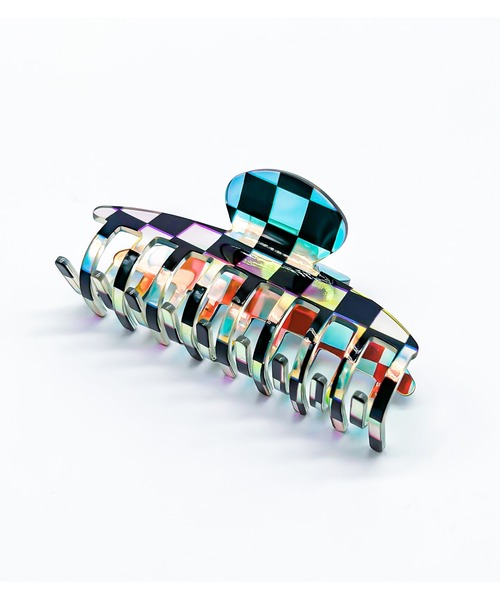 AURORA CHECKER HAIR CLIP（バレッタ/ヘアクリップ）｜AGLAIA（アグライアー）のファッション通販 - ZOZOTOWN