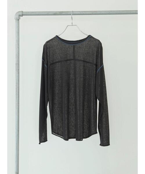 KBF（ケイビーエフ）の「KBF シアーカットロンTEE（Tシャツ/カットソー）」 - WEAR