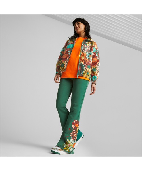 PUMA（プーマ）の「PUMA プーマ ウィメンズ PUMA x LIBERTY AOP ウーブン ジャケット（ブルゾン）」 - WEAR