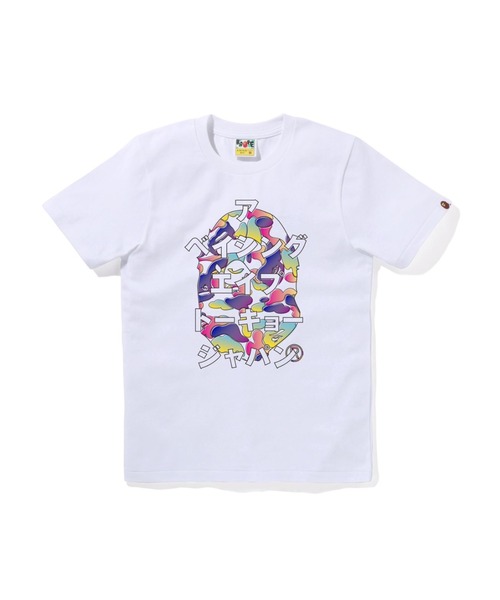 BAPE KATAKANA TEE（Tシャツ/カットソー）｜A BATHING APE（アベイシングエイプ）のファッション通販 - ZOZOTOWN
