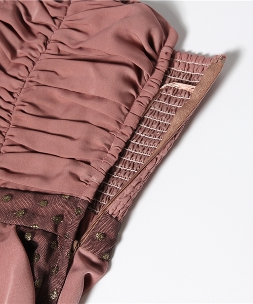 KIKKA THE DIARY OF（キッカ ザ ダイアリー オブ）の「ドットチュールジャンプスーツ（サロペット/オーバーオール）」 - WEAR