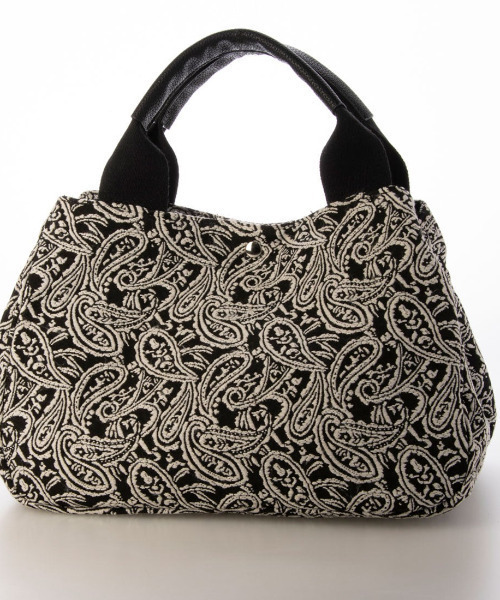 cache cache（カシュ カシュ）の「カシュカシュ cachecache / ペーズリー柄ジャガードトートバッグ（トートバッグ）」 - WEAR