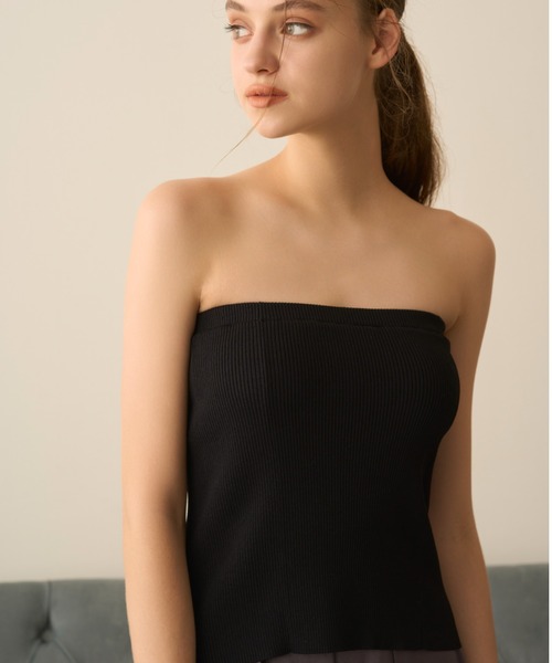 LILY BROWN（リリーブラウン）の「【LILY BROWN Lingerie】カップイン/プレイフルベアトップ（ブラジャー）」 - WEAR