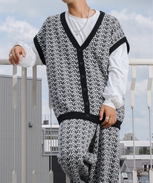 【ブランド古着】ニットベスト（ベスト）｜Ellno Loset（エルノロゼット）のファッション通販 - ZOZOUSED