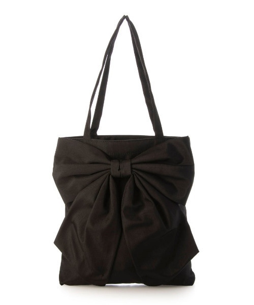 cache cache（カシュ カシュ）の「カシュカシュ cachecache / リボン付タテ型トートバッグ（トートバッグ）」 - WEAR