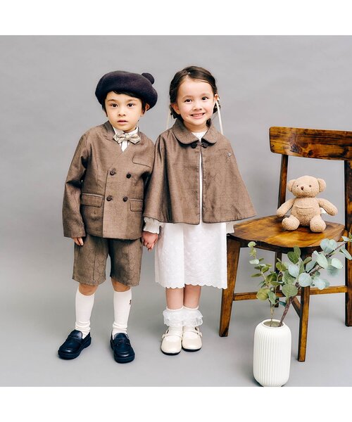 apres les cours（アプレレクール）の「tinybear ロゴ刺繍ハイソックス（ソックス/靴下）」 - WEAR