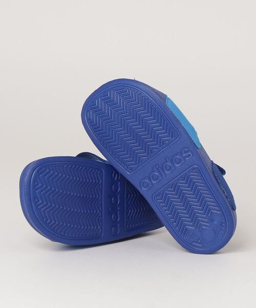 adidas アディダス 17-21adilette sandal k キッズ アディレッタ サンダル GW0343 TRBL/FORA ...
