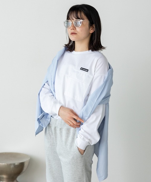 Columbia（コロンビア）の「Columbia/コロンビア Niagara Avenue Long Sleeve Crew 長袖Tシャツ ...