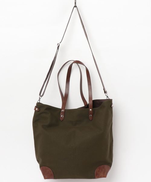 BICASH（ビカーシ）の「BICASH/ビカーシ 2wayキャンバスバッグ B833（トートバッグ）」 - WEAR