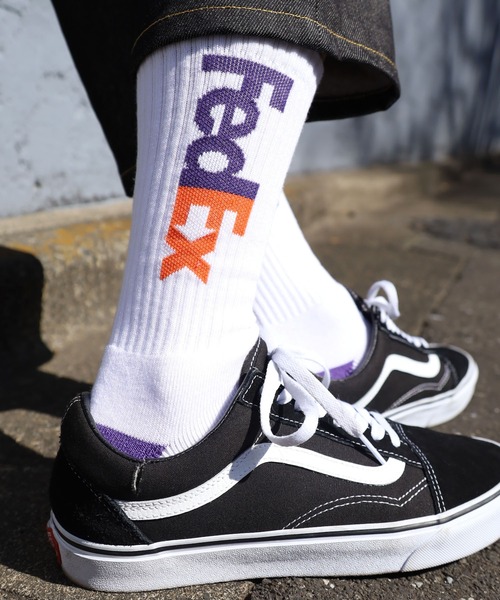 FedEX（フェデックス）の「FedEx/フェデックス FDX FUEL Custom Athletic Socks ソックス（ソックス/靴下 ...