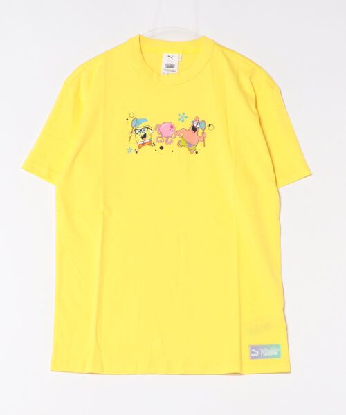 【セール】PUMA X SPONGEBOB Graphic Unisex T-Shirt（Tシャツ/カットソー）｜PUMA（プーマ）の ...