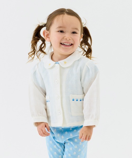 ブルーミングジャケット（ノーカラージャケット）｜moimoln（モイモルン）のファッション通販 - ZOZOTOWN