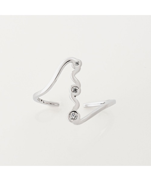NUWL（ヌール）の「NUWL UNDULATE RING SILVER（リング）」 - WEAR