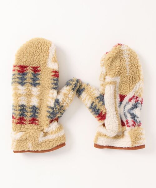 PENDLETON ペンドルトン HARDING BOA MITTENS ハーディング ジャガードボア グローブ ミトン 手袋（手袋）｜PENDLETON（ペンドルトン）のファッション通販 ...