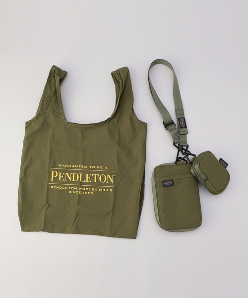 PENDLETON（ペンドルトン）の「【WEB限定】稲葉真理恵さんコラボ PENDLETON ペンドルトン MULTI NECK POUCH Design produced by MARIE ...