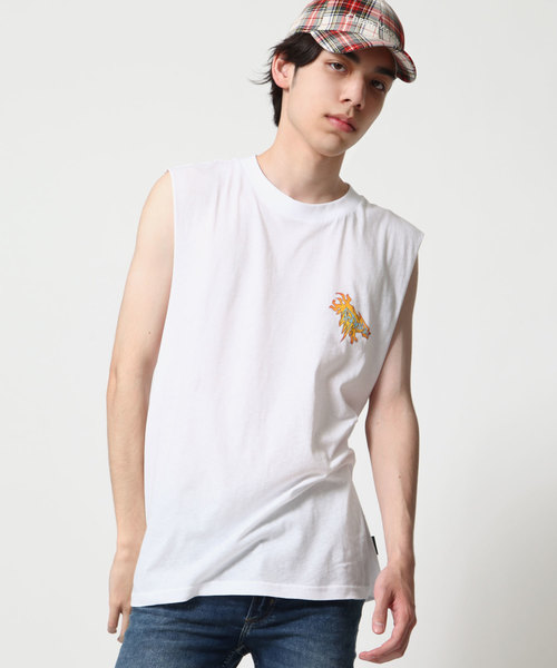 CHEAP MONDAY（チープマンデイ）の「CHEAP MONDAY/チープマンデー Slack tank Flame pressure ...