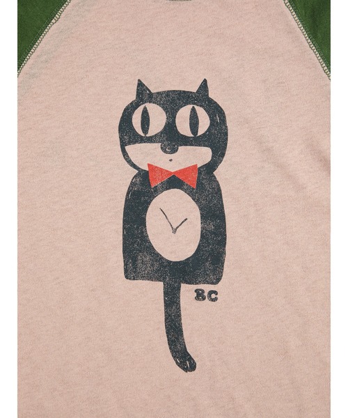 BOBO CHOSES（ボボショース）の「Cat O'Clock long sleeve T-shirt（Tシャツ/カットソー）」 - WEAR