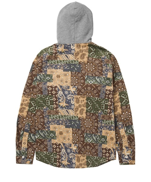 HUF（ハフ）の「PATCHWORK CORD HOODED JACKET / HUF ウィメンズ コーデュロイ フードジャケット（ブルゾン ...