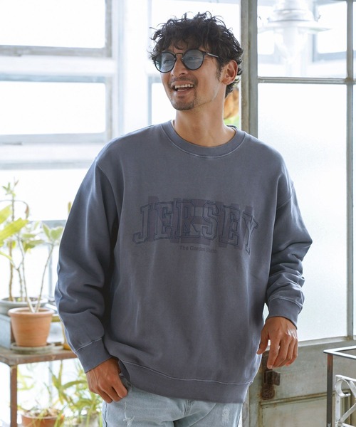 BAYFLOW（ベイフロー）の「刺繍プリントスウェット（スウェット）」 - WEAR