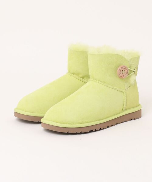 【セール】 UGG MINI BAILEY BUTTON 3352 シープスキン ムートンブーツ ベイリーボタン ミニ（ブーツ）｜UGG（アグ ...