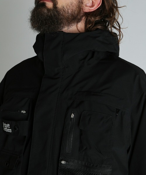 Schott/ショット/B.S HOODED JKT/ブラックシープ シェル ジャケット