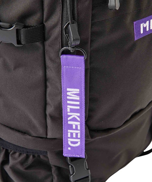 MILKFED.（ミルクフェド）の「NEO BIG BACKPACK BAR LIMITED PURPLE（バックパック/リュック）」 - WEAR