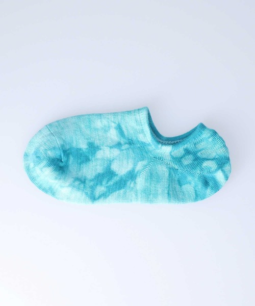 Right-on（ライトオン）の「【BASIC SOCKS】ISスラブタイダイガラ（ソックス/靴下）」 - WEAR