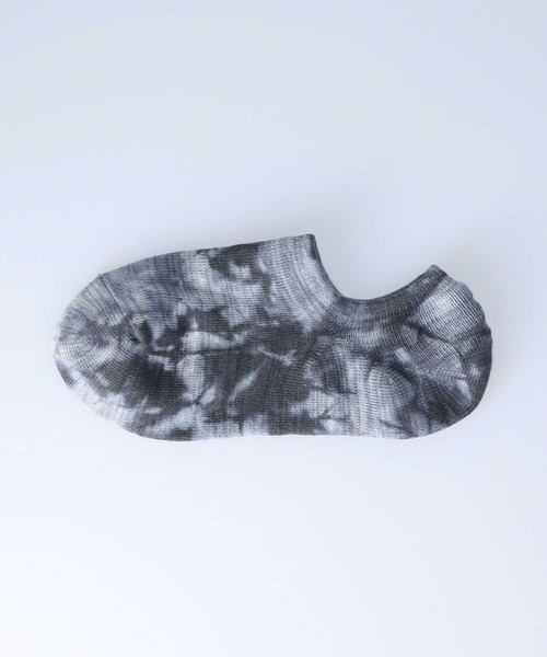 Right-on（ライトオン）の「【BASIC SOCKS】ISスラブタイダイガラ（ソックス/靴下）」 - WEAR