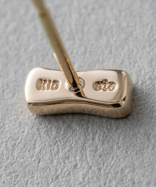 ete（エテ）の「 K10YG ブラウンダイヤモンド ピアス（ピアス（両耳用））」 - WEAR