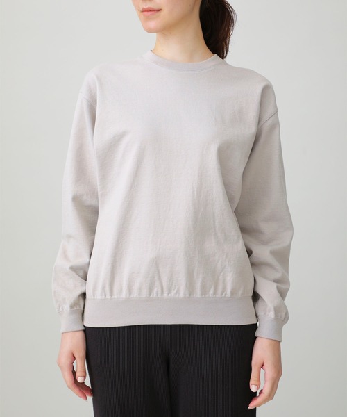 BATONER（バトナー）の「【BATONER】DEGREASE CREW NECK KNIT/BN-21SL-023（スウェット）」 - WEAR