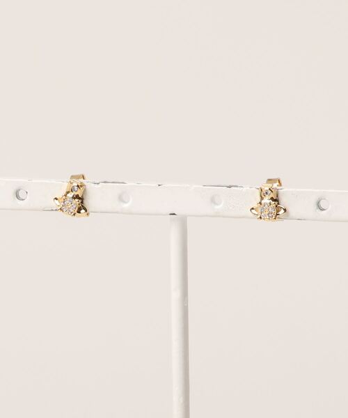 Vivienne Westwood（ヴィヴィアンウエストウッド）の「62010300/BRANDITA STUD EARRINGS - ORB ...