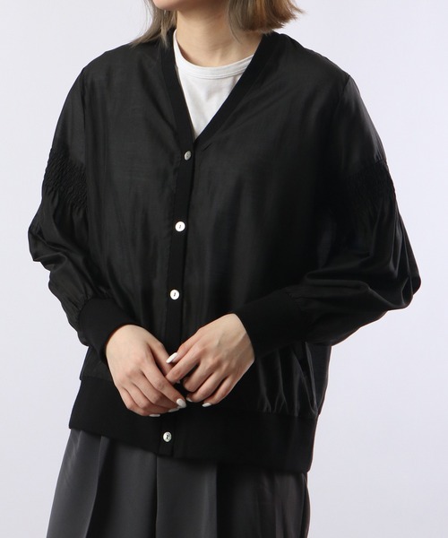 Anna Nicola（アンナニコラ）の「AnnaNicola シアーカーディガン（カーディガン/ボレロ）」 - WEAR