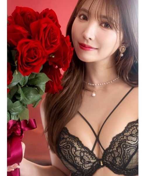 darial（ダリアル）の「ブラジャー ショーツ セット レーシィ クロスコード ブラジャー & フルバック & Tバック ショーツ | 大きいサイズ ブラジャー ショーツ セット ブラ ...