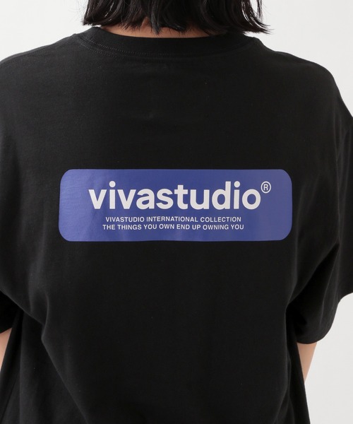 VIVASTUDIO（ビバスタジオ）の「VIVA STUDIO／BOX LOGO TEE 2943095（Tシャツ/カットソー）」 - WEAR