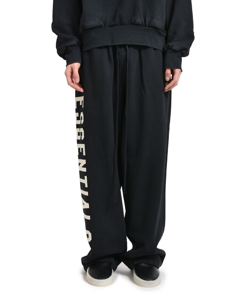 フォグ サイズ:S  ESSENTIALS RELAXED FLEECE SWEATPANT 裾ドローコードスウェットロングパンツ 中古 BS99 HEAVY FLEECE RELAXED SWEATPANT（スウェットパンツ）｜FOG ESSENTIALS