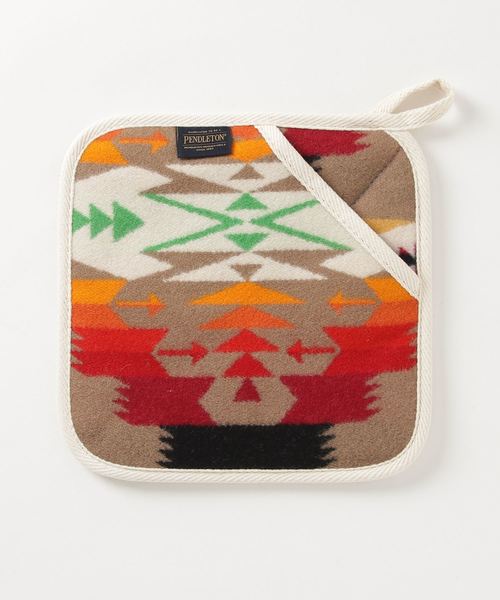 FREAK'S STORE（フリークスストア）の「PENDLETON/ペンドルトン Wool Square Pot Holder/ウールスクエアポッドホルダー(鍋つかみ)（キッチンツール ...