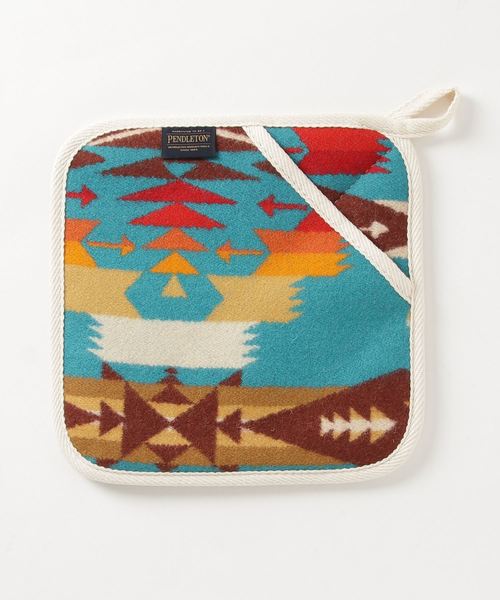 FREAK'S STORE（フリークスストア）の「PENDLETON/ペンドルトン Wool Square Pot Holder/ウールスクエアポッドホルダー(鍋つかみ)（キッチンツール ...