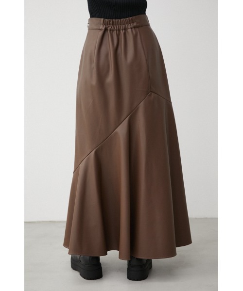 AZUL BY MOUSSY（アズールバイマウジー）の「FAUX LEATHER MERMAID SK/フェイクレザーマーメイドスカート ...