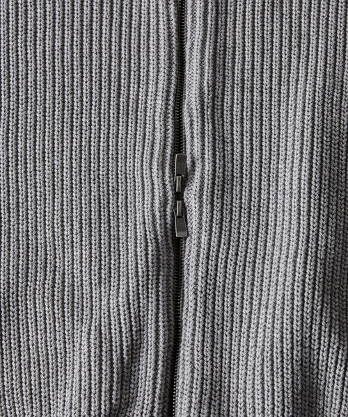 CLEL（クレイル）の「【CLEL】Loose low gauge driver's knit vest/ルーズローゲージドライバーズニットベスト（ベスト）」 - WEAR