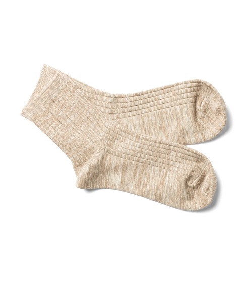 Right-on（ライトオン）の「【BASIC SOCKS】スラブMIXリブ（ソックス/靴下）」 - WEAR