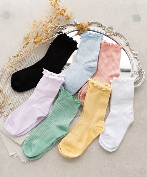 SVEC（シュベック）の「フリルリブソックス（ソックス/靴下）」 - WEAR