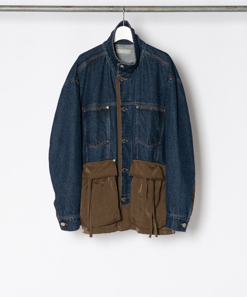 Wizzard（ウィザード）の「wizzard/ウィザード/WASHED DOCKING DENIM JACKET（デニムジャケット）」 - WEAR