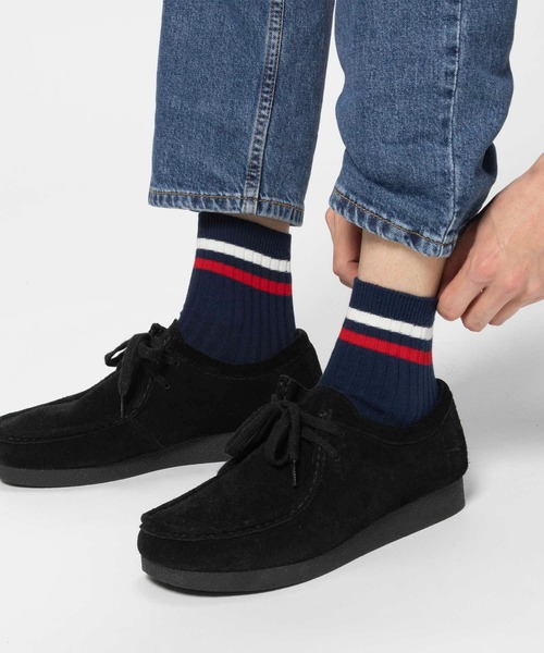 【BASIC SOCKS】2本ライン リブソックス（ソックス/靴下）｜Right-on（ライトオン）のファッション通販 - ZOZOTOWN