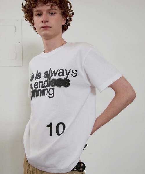 ESC STUDIO（イーエスシースタジオ）の「【ESC STUDIO】10 t-shirt（Tシャツ/カットソー）」 - WEAR