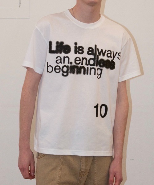 ESC STUDIO（イーエスシースタジオ）の「【ESC STUDIO】10 t-shirt（Tシャツ/カットソー）」 - WEAR