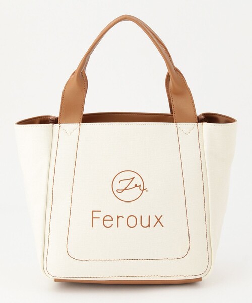 Feroux（フェルゥ）の「ステッチバイカラートート バッグ（トートバッグ）」 - WEAR