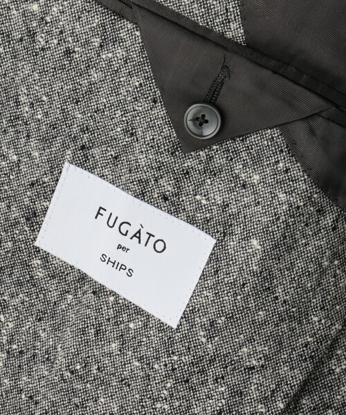 SHIPS（シップス）の「FUGATO:ホームスパン ソリッド ジャケット（テーラードジャケット）」 - WEAR