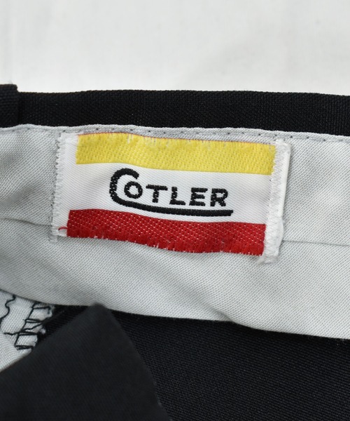 VINTAGE（ヴィンテージ）の「【ヴィンテージ古着】70's COTLER ブラック スラックス（スラックス）」 - WEAR